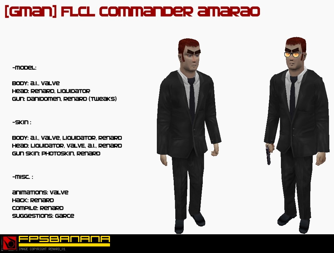Fl-Cl Commander Amarao Mod for Half-Life | HL Mods