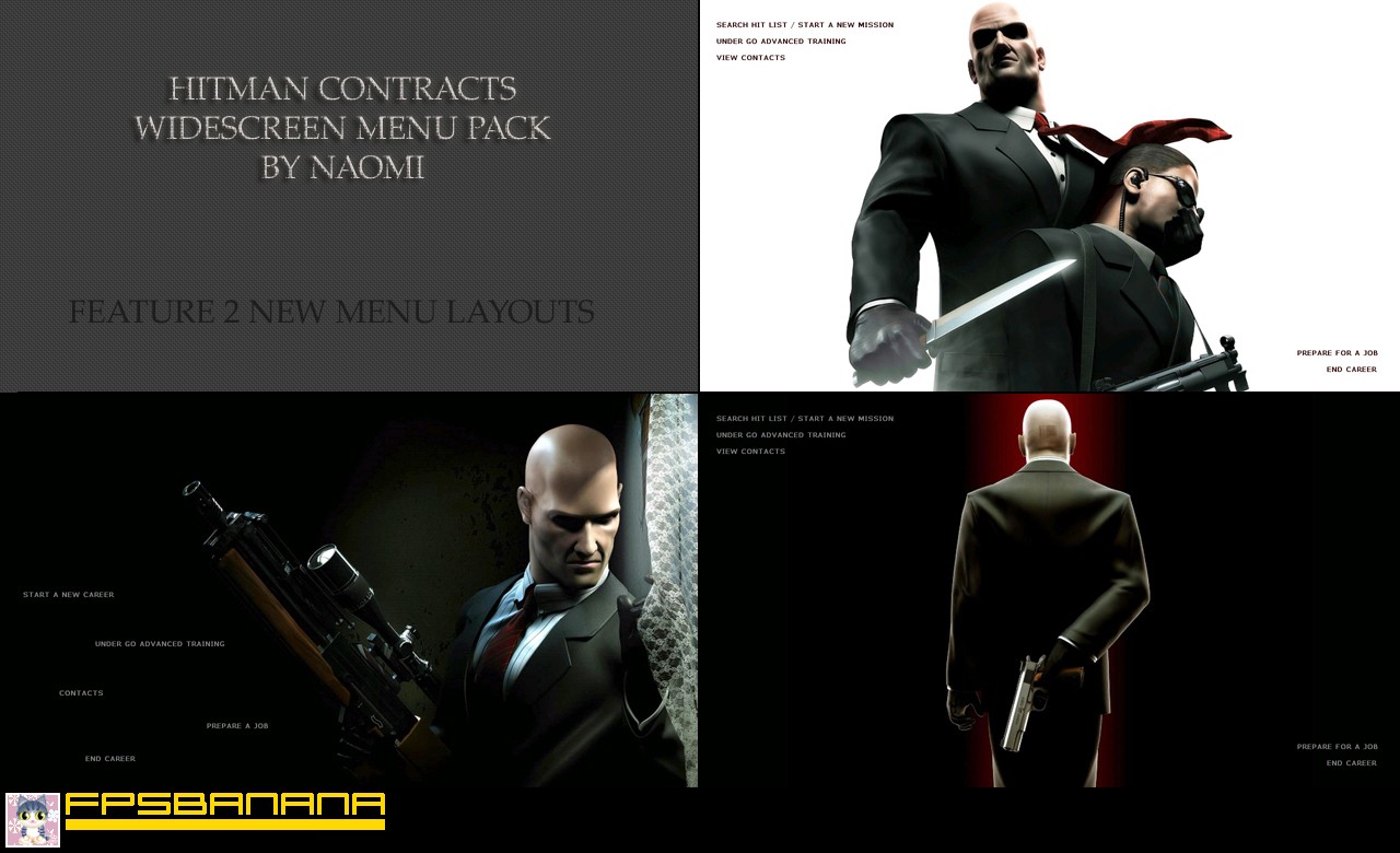 High-Res Hitman Contracts Pack Mod for Counter-Strike: Source | CS:S Mods