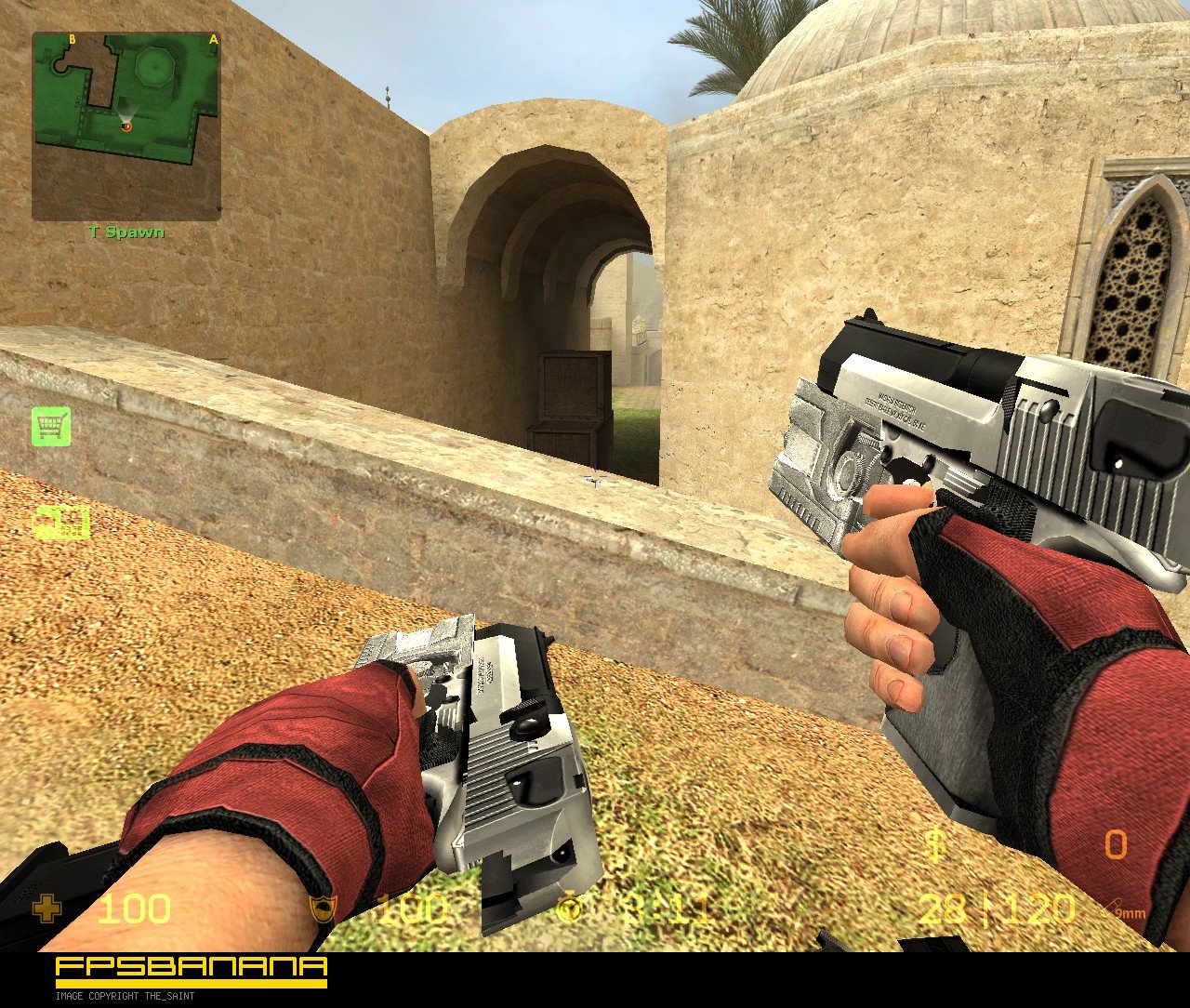 Black&Red Hands Mod for Counter-Strike: Source | CS:S Mods