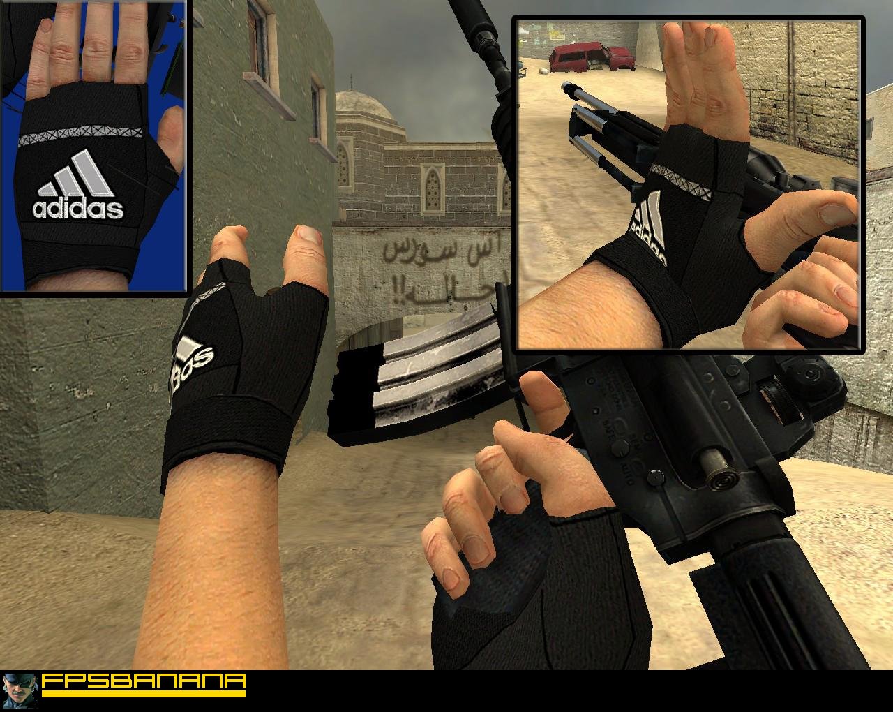 Adidas Gloves V.2! Mod for Counter-Strike: Source | CS:S Mods