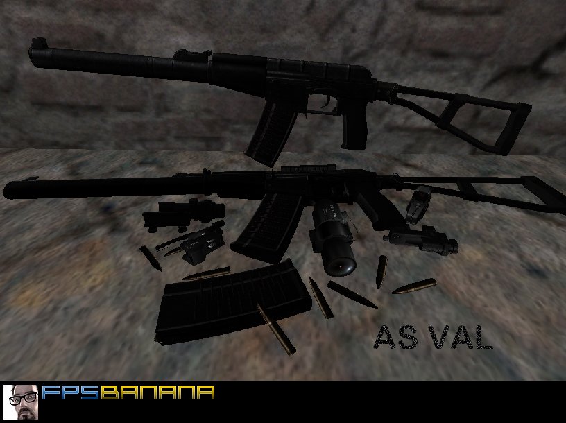 AS VAL mega pack [Counter-Strike: Condition Zero] [Mods]