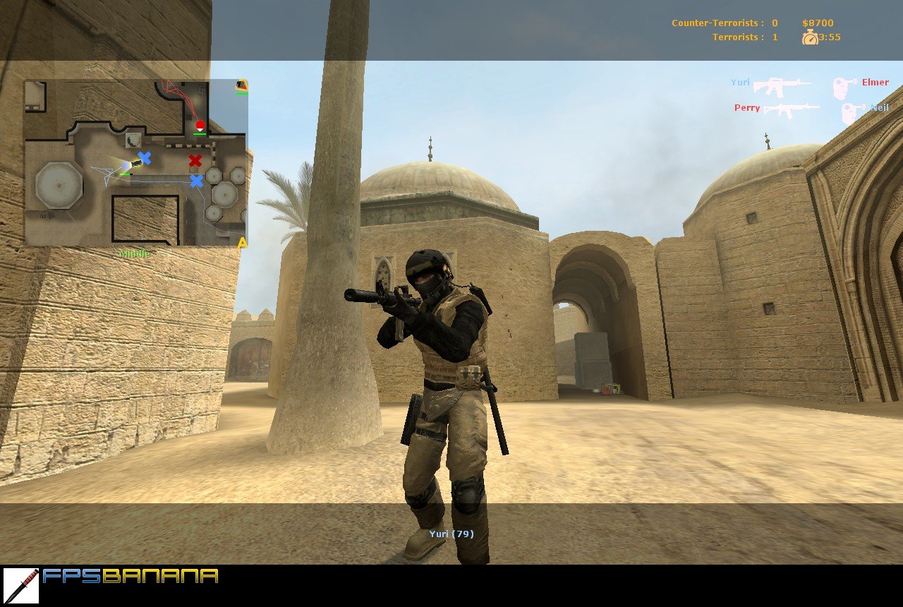 MGS 4 PMC Soldier Mod for Counter-Strike: Source | CS:S Mods