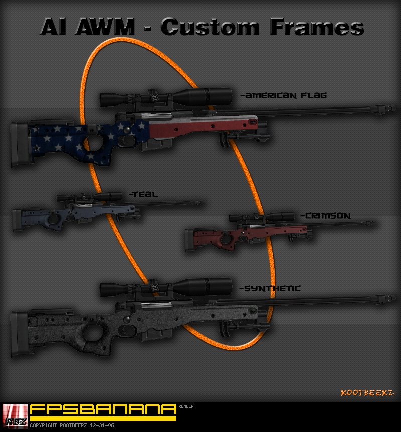 AI-AWM-Custom Frames Mod for Counter-Strike: Source | CS:S Mods