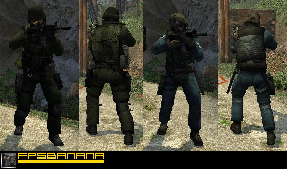 Improved High-Res Player Pack Mod for Counter-Strike: Source | CS:S Mods