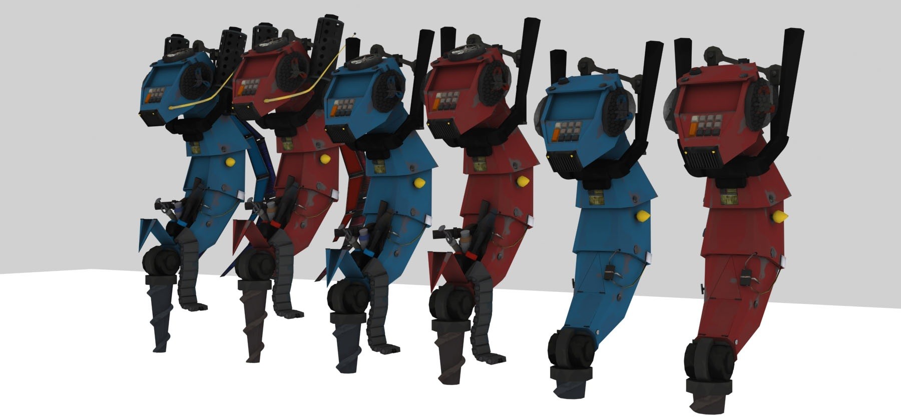 Floral Defense Polycount Pack Skin Mod for Team Fortress 2 | TF2 Mods