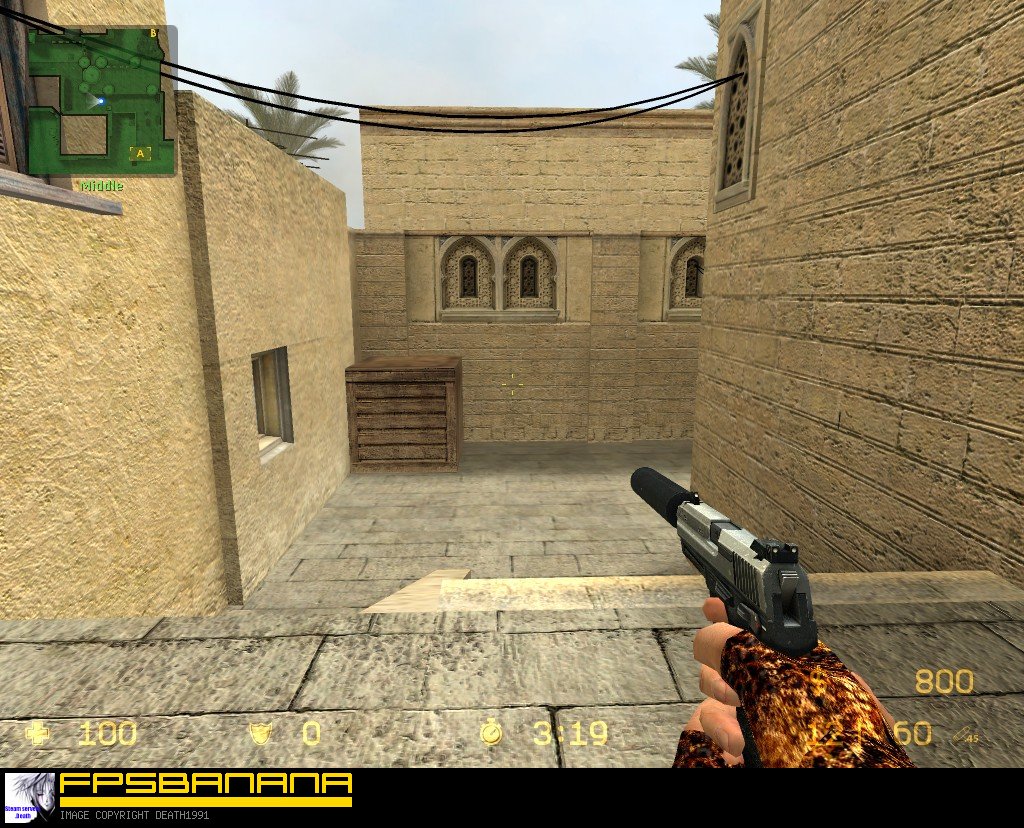 Death's Snake Skin Gloves Mod for Counter-Strike: Source | CS:S Mods