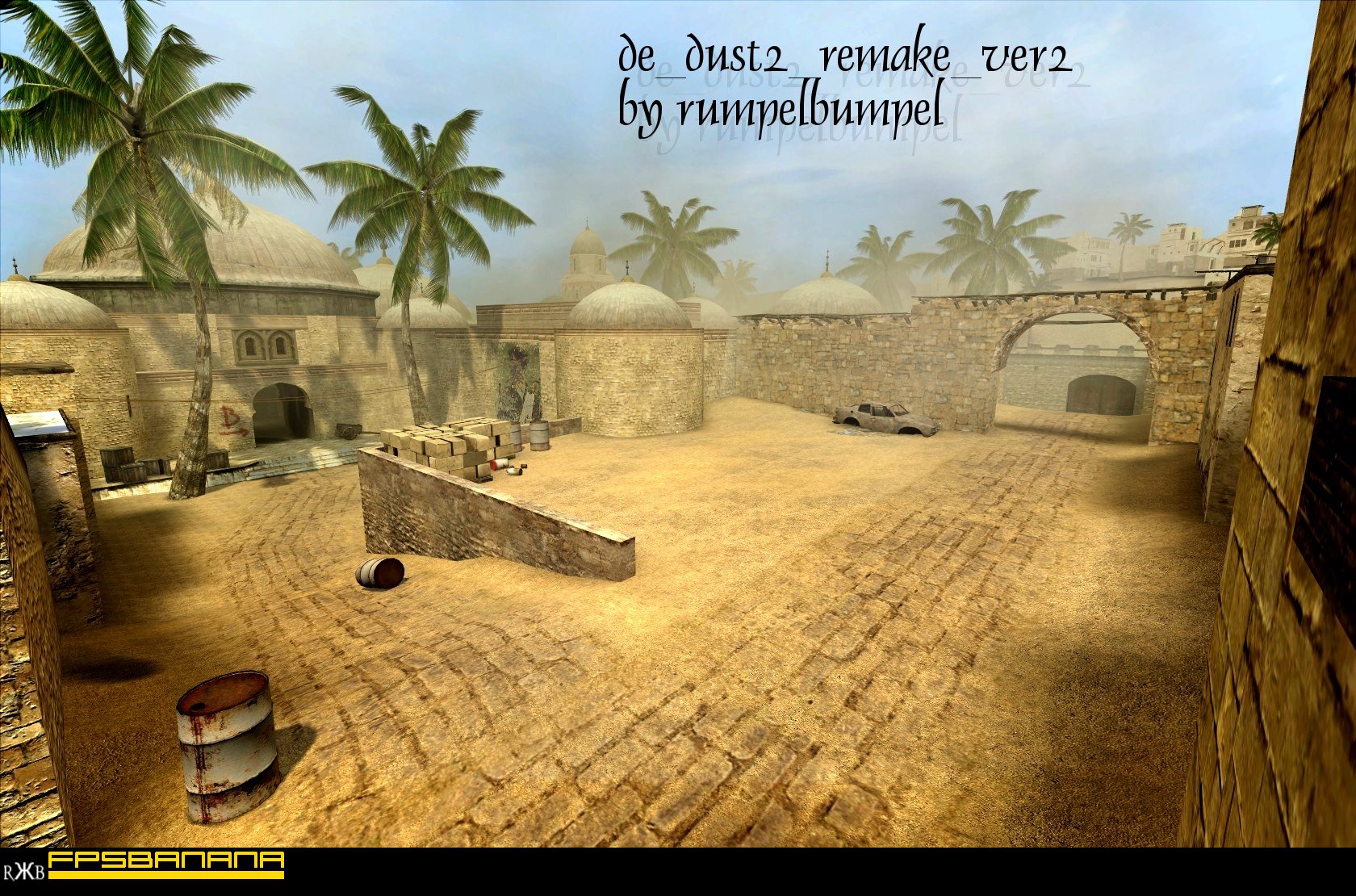 de_dust2_remake_ver2 Mod for Counter-Strike: Source | CS:S Mods