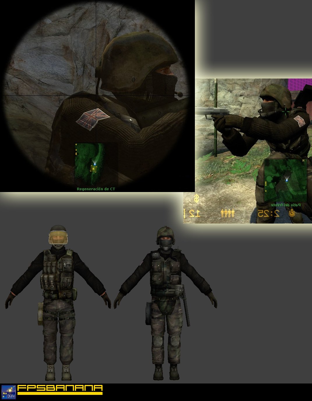 Kfu's CoD4 WoodLand SAS [Counter-Strike: Source] [Mods]