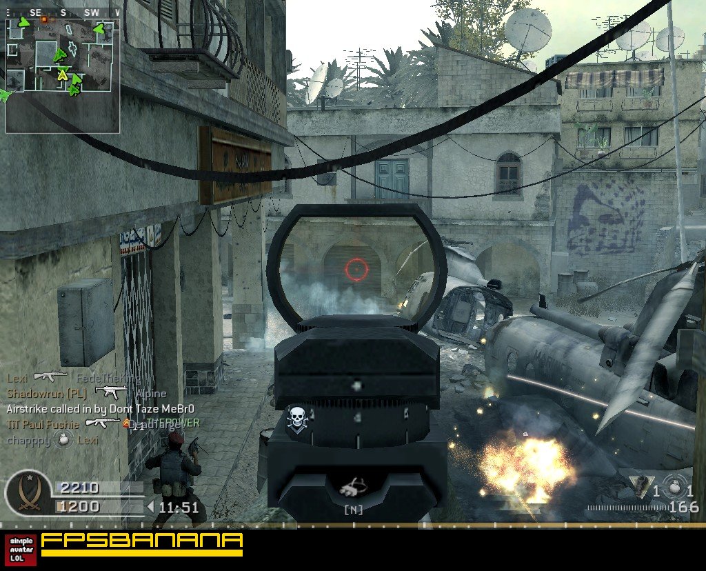 Eotech for red dot sight. [Call of Duty 4: Modern Warfare] [Mods]