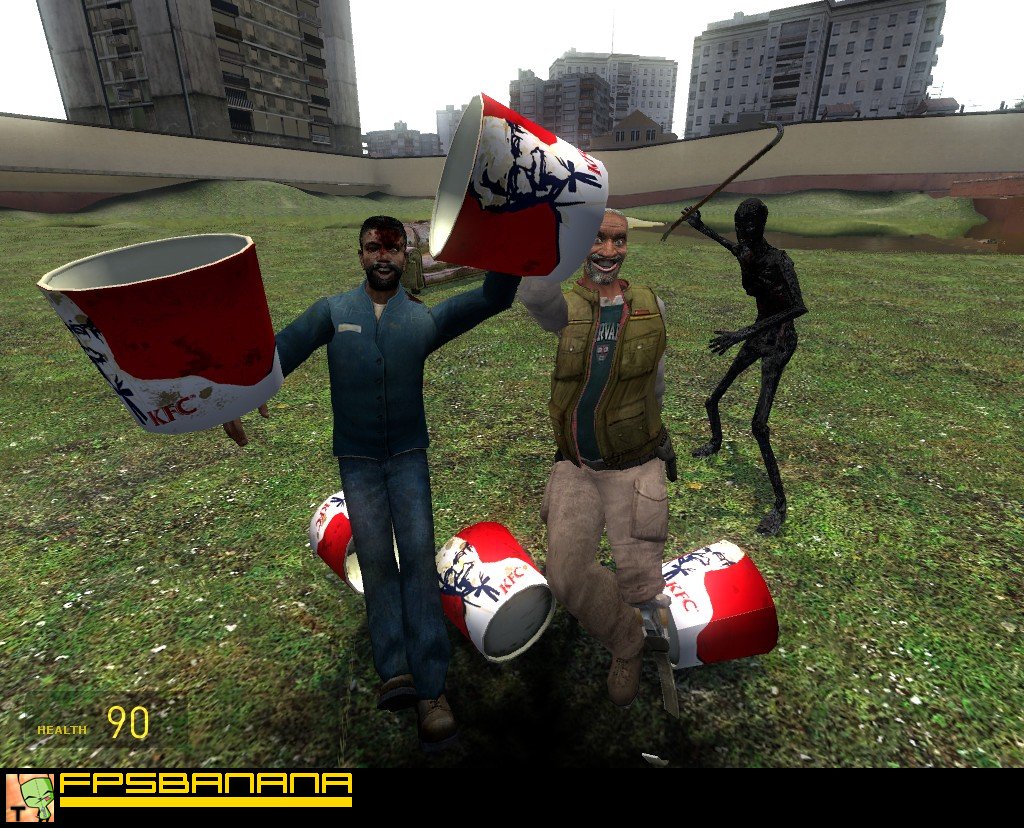 KFC Bucket! Mod for Garry's Mod | GMod Mods