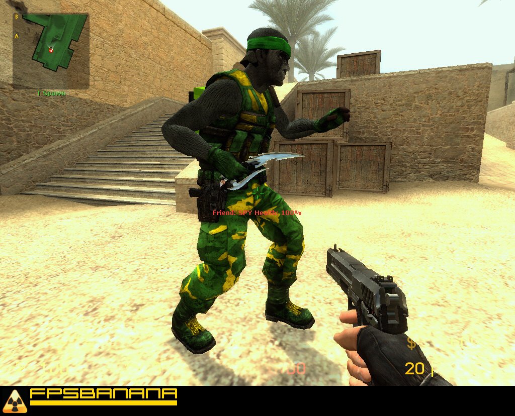 Gorilla Guerilla Mod for Counter-Strike: Source | CS:S Mods