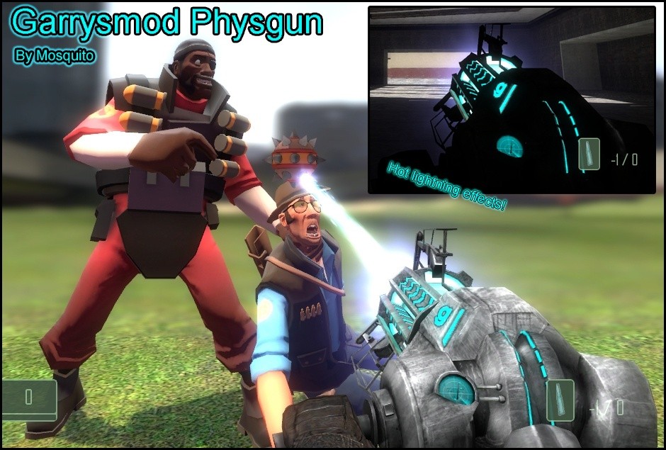 New Skin of Gmod Physgun Mod for Garry's Mod | GMod Mods