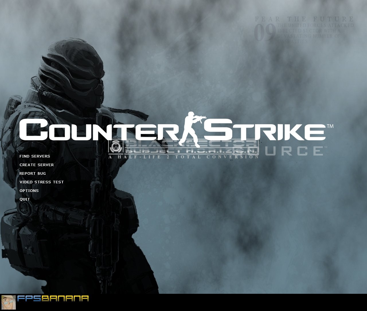 soldier background with fog [Counter-Strike: Source] [Mods]