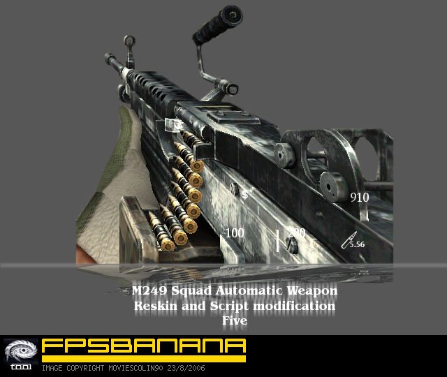 Five's M249 SAW Fix [Counter-Strike: Source] [Mods]