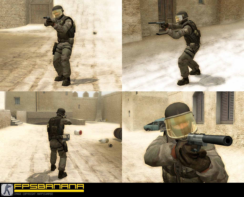 desert camo pack Mod for Counter-Strike: Source | CS:S Mods