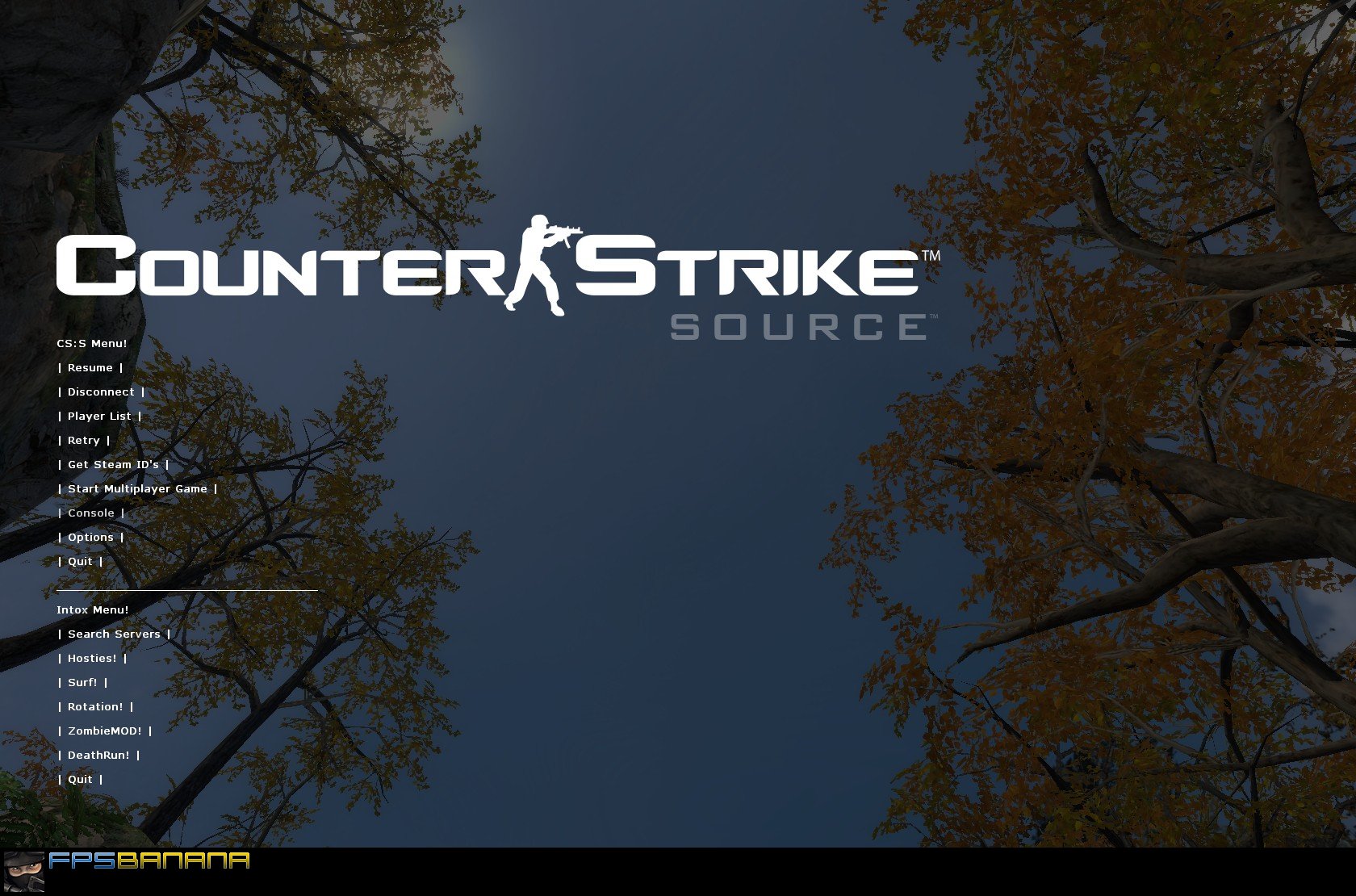 Ultimate Intox Gaming Menu Mod for Counter-Strike: Source | CS:S Mods