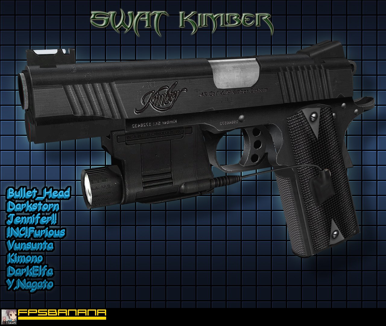 DarkElfa®'s Swat Kimber [Counter-Strike: Source] [Mods]