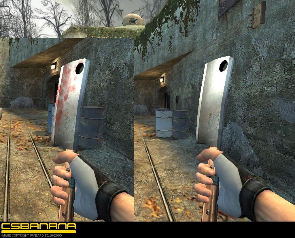 Meat Cleaver + Default Animations [Counter-Strike: Source] [Mods]