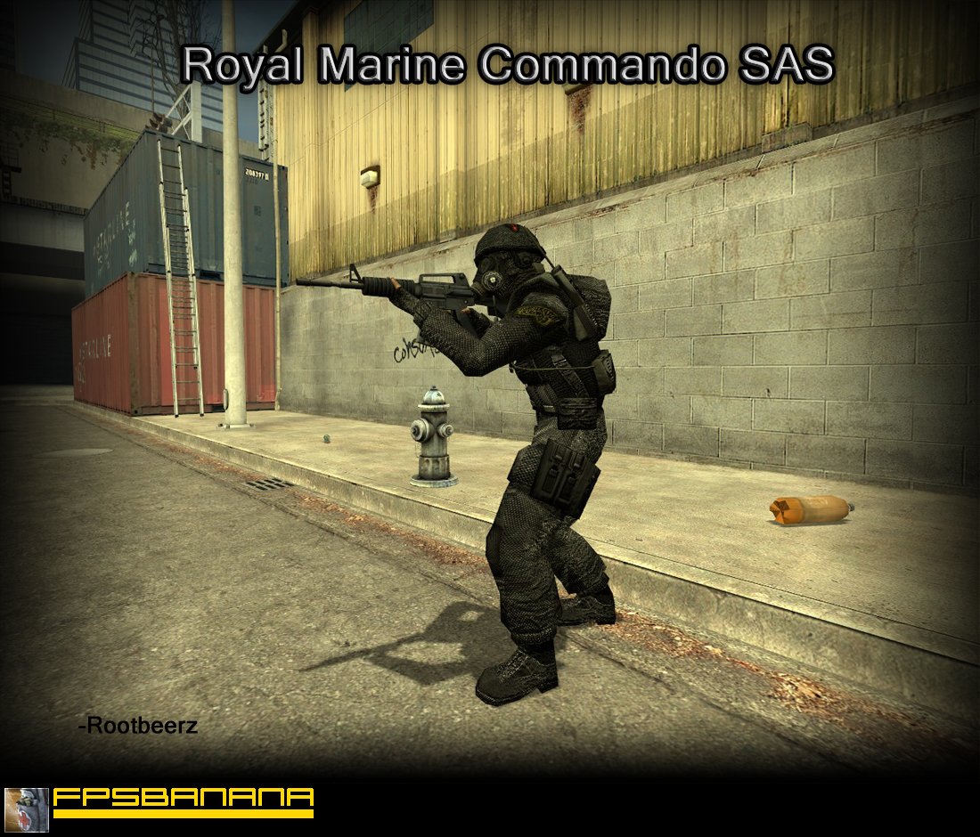 Royal Marine Commando SAS Mod for Counter-Strike: Source | CS:S Mods