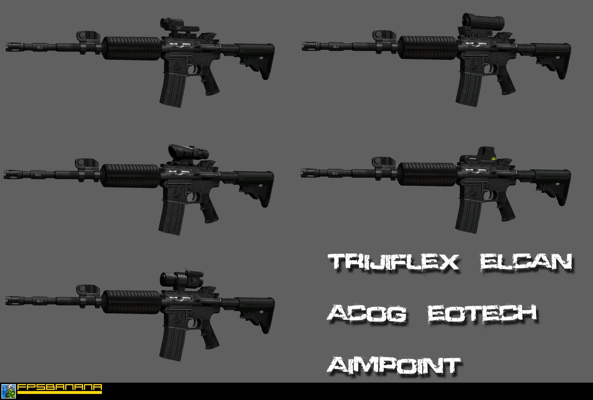 Ultimate M4 v2 *scopes* [Counter-Strike: Source] [Mods]