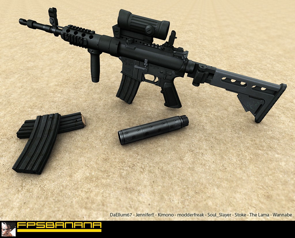 Stoke's Colt M15 Custom SPR [Counter-Strike: Source] [Mods]