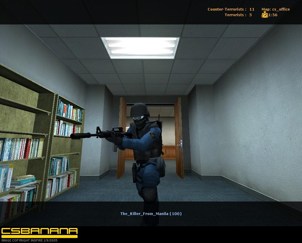 Blue Police CT [Counter-Strike: Source] [Mods]