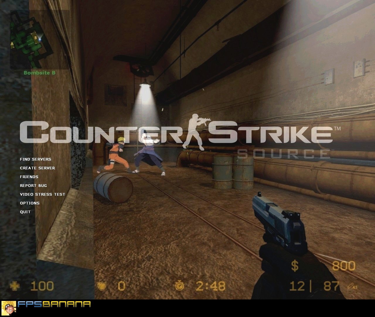 Naruto in counter-strike Mod for Counter-Strike: Source | CS:S Mods