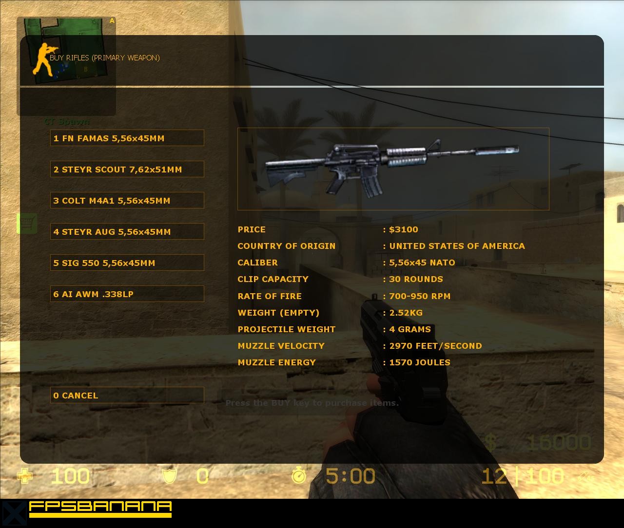 original weapon names Mod for Counter-Strike: Source | CS:S Mods