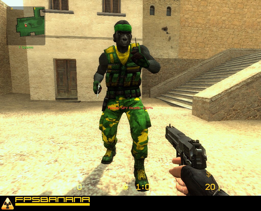 Gorilla Guerilla Mod for Counter-Strike: Source | CS:S Mods
