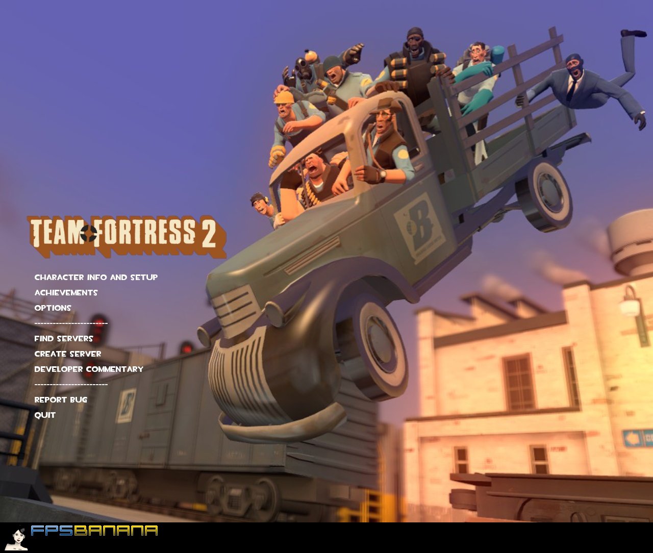 BLU Team in a Truck [Team Fortress 2] [Mods]