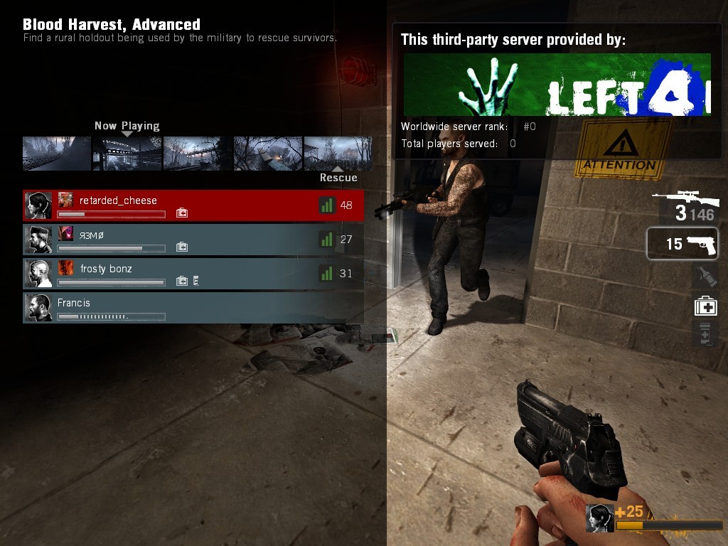 mdfk-STALKER beretta for L4D Mod for Left 4 Dead | L4D Mods