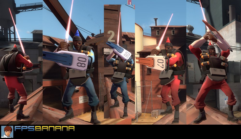 RX-79[G] gundam Ground Type Beam Saber Mod for Team Fortress 2 | TF2 Mods