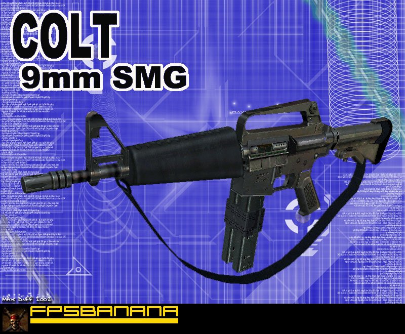 Colt 9mm Smg Mod for Counter-Strike: Source | CS:S Mods