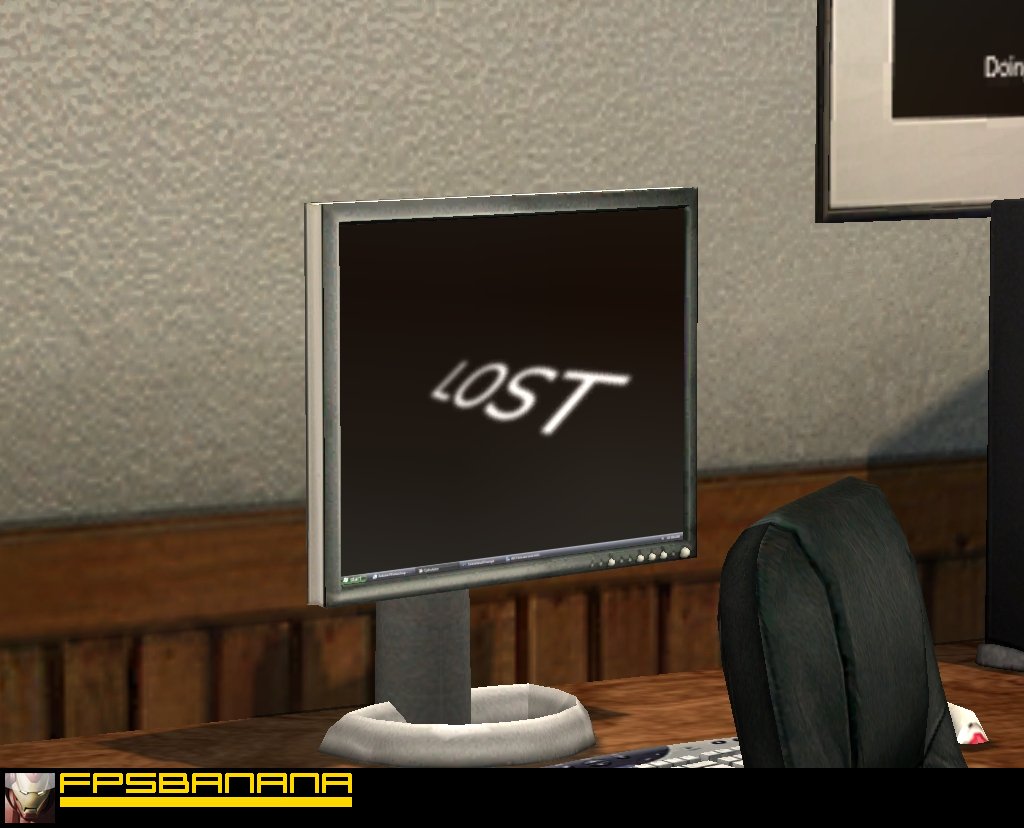 Animated LOST PC screen Hires [Counter-Strike: Source] [Mods]
