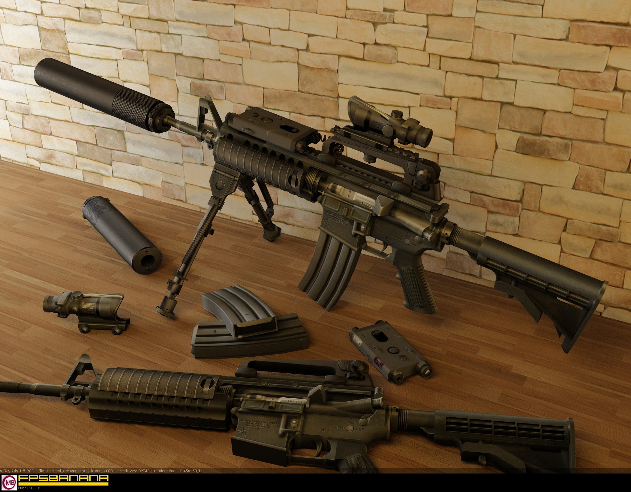 M4A1 Big Ass Gun Mod for Counter-Strike: Source | CS:S Mods