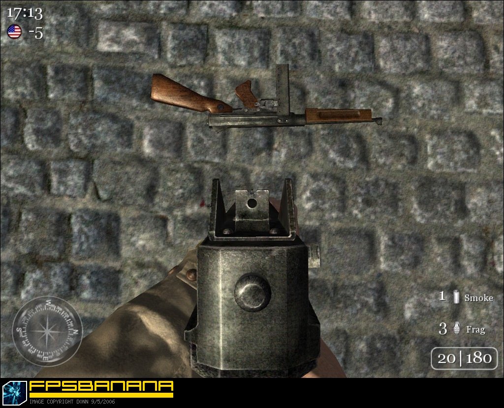 Namphibian's Blacklisted Thompson [Call of Duty 2 ] [Mods]