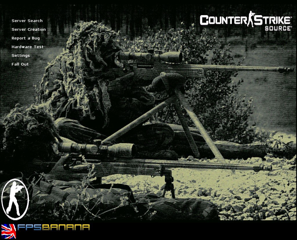 Sniper Menu Background Mod for Counter-Strike: Source | CS:S Mods