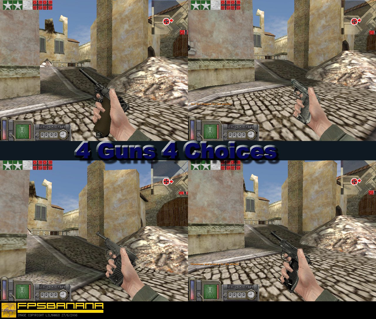 Luger Spades Mod for Day of Defeat | DoD Mods