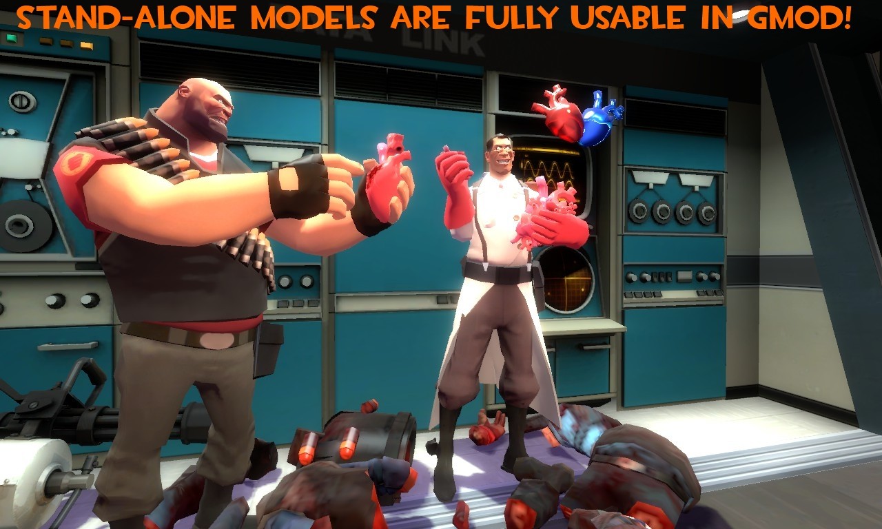 Random Organ Heart Replacement Mod for Team Fortress 2 | TF2 Mods