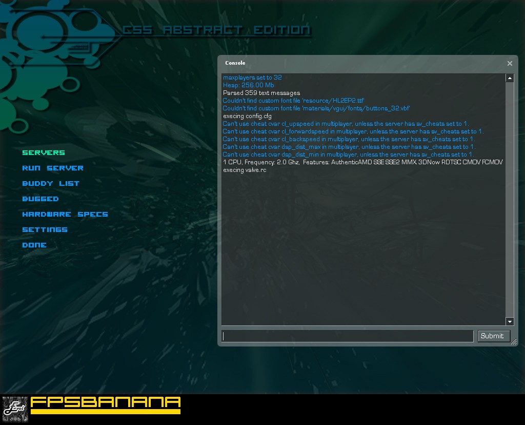 Css Abstract Edition [Counter-Strike: Source] [Mods]