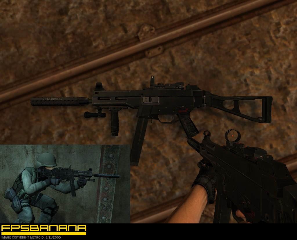 Tactical Solid UMP [Counter-Strike: Source] [Mods]