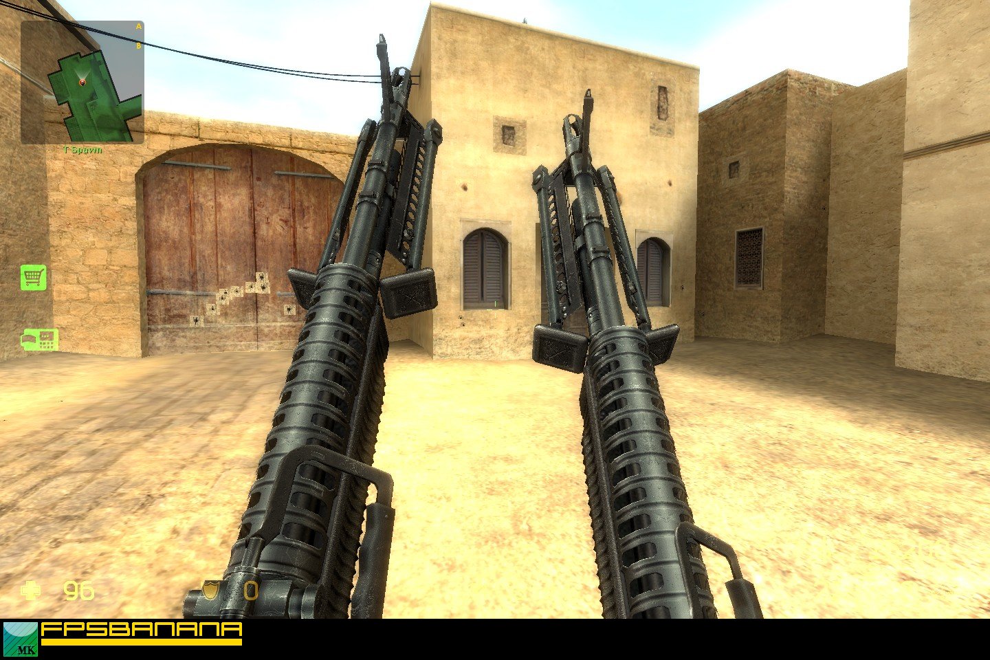 Dual M60'S!! for elites. [Counter-Strike: Source] [Mods]
