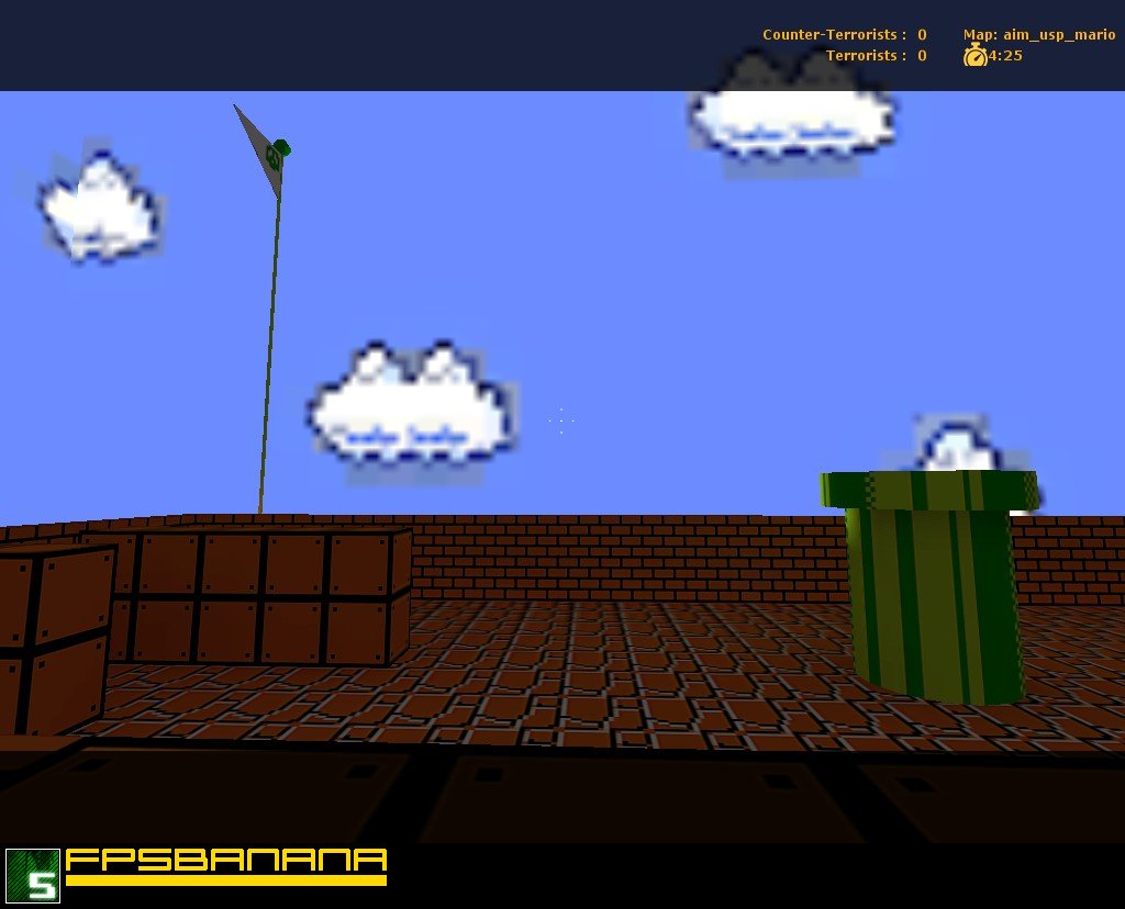 aim usp mario [Counter-Strike: Source] [Mods]