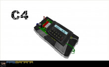 CS:GO C4 on my hands for CS1.6 on Valve animations [Counter-Strike 1.6] [Mods]