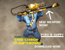 Flamethrower [Team Fortress 2] [Mods]