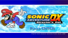 Title Screen [Sonic Adventure DX] [Mods]