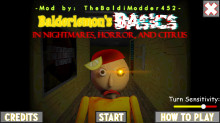 Baldi is an Angel Mod for Baldi's Basics | Baldi Mods