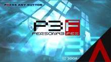 Original Persona 3 Title Screen [Persona 3 FES] [Mods]