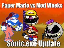 Paper Mario & Tippi + Cudge over BF & GF (Mod) [Friday Night Funkin ...