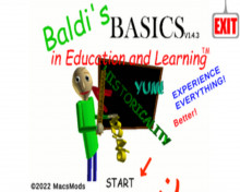 Baldi's Basics Redesigned Mod for Baldi's Basics | Baldi Mods